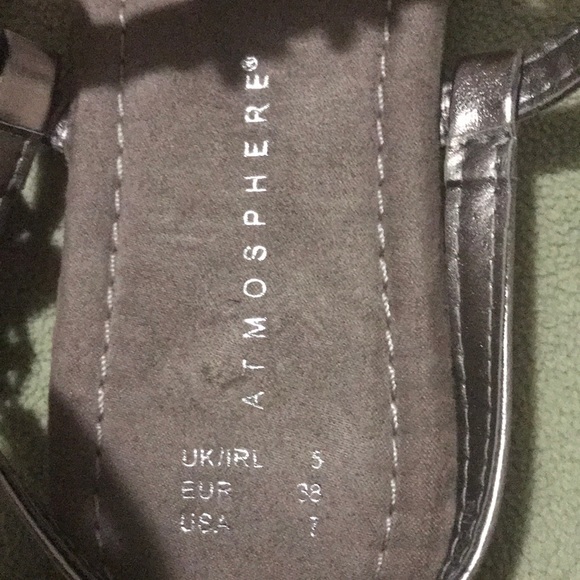 Atmosphere | Shoes | Sandals With Crystal Stone Design | Poshmark